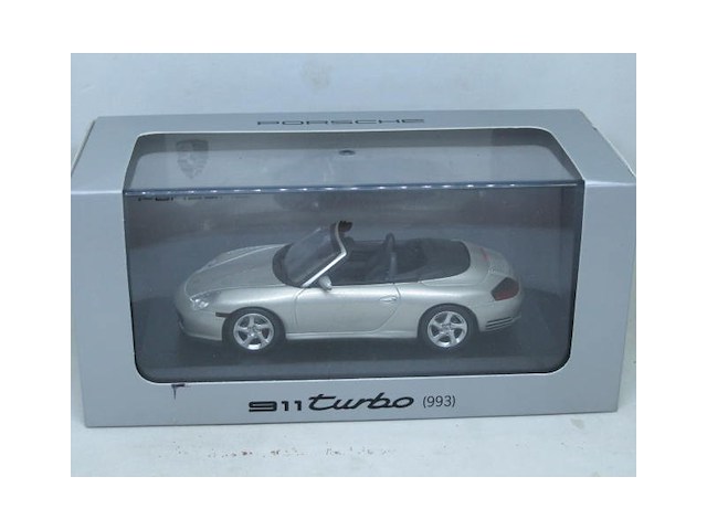 1:43 minichamps porsche 911 cabriolet turbo