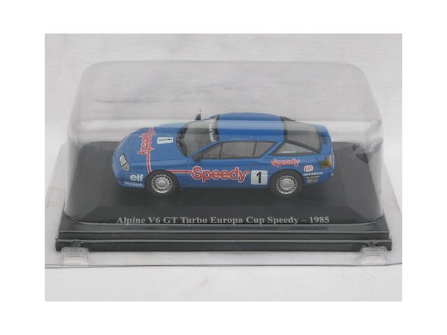 1:43 universal hobbies renault alpine V6 GT turbo