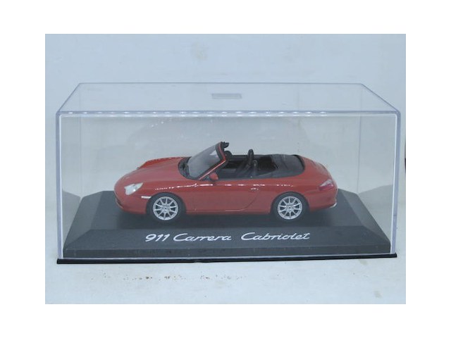 1:43 minichamps porsche 911 cabriolet carrera