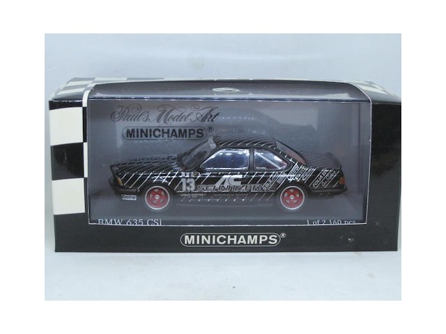 1:43 minichamps BMW 635 CSi