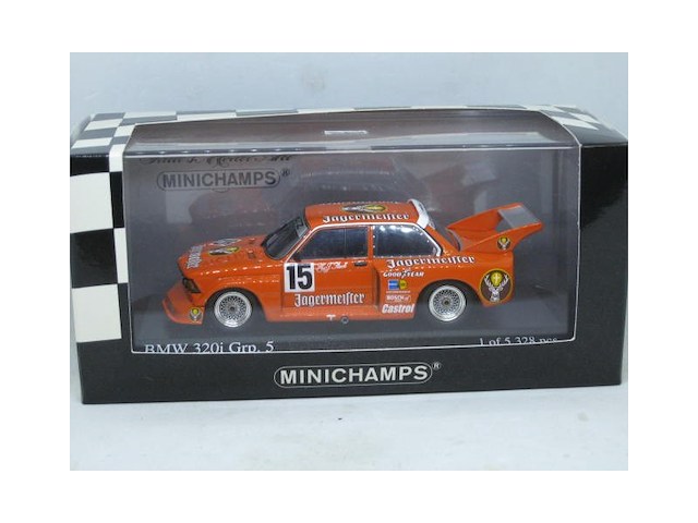 1:43 minichamps BMW 320i Grp.5