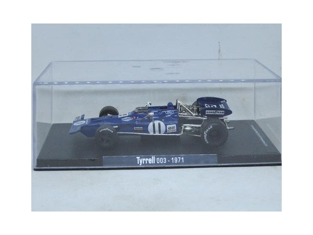 1:43 altaya F1 tyrell 003