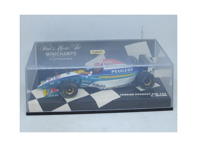 1:43 minichamps jordan peugeot EJR195