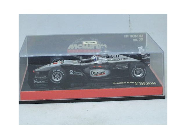 1:43 minichamps McLaren mercedes MP4/13