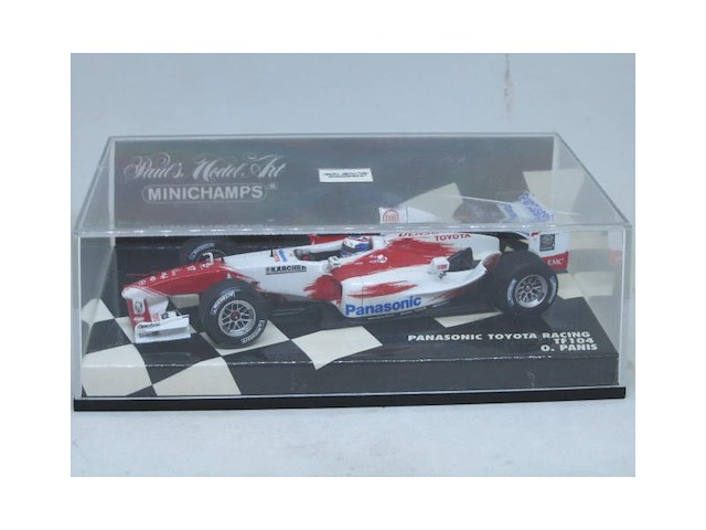 1:43 minichamps toyota TF104