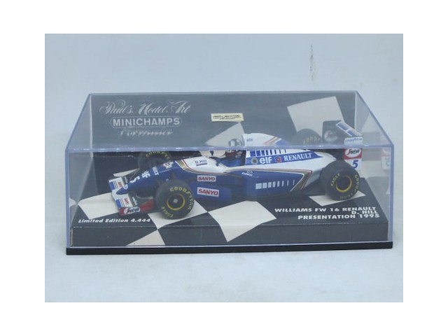 1:43 minichamps williams FW16 renault