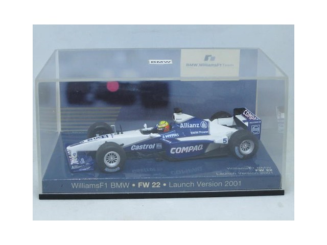 1:43 minichamps williams FW22 BMW