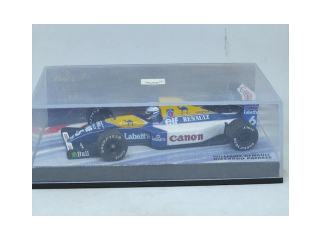 1:43 minichamps williams renault F1