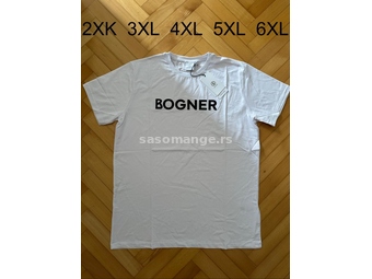 Bogner bela muska majica XXL 3XL 4XL 5XL 6XL B7