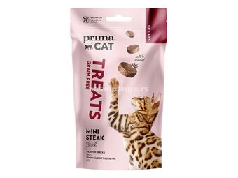 PRIMA CAT Treats softy 50G mini steak govedina