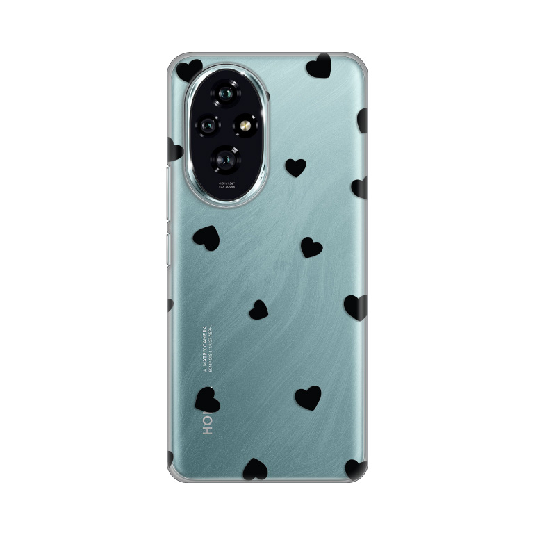 Maska Silikonska Print Skin za Honor 200 Hearts