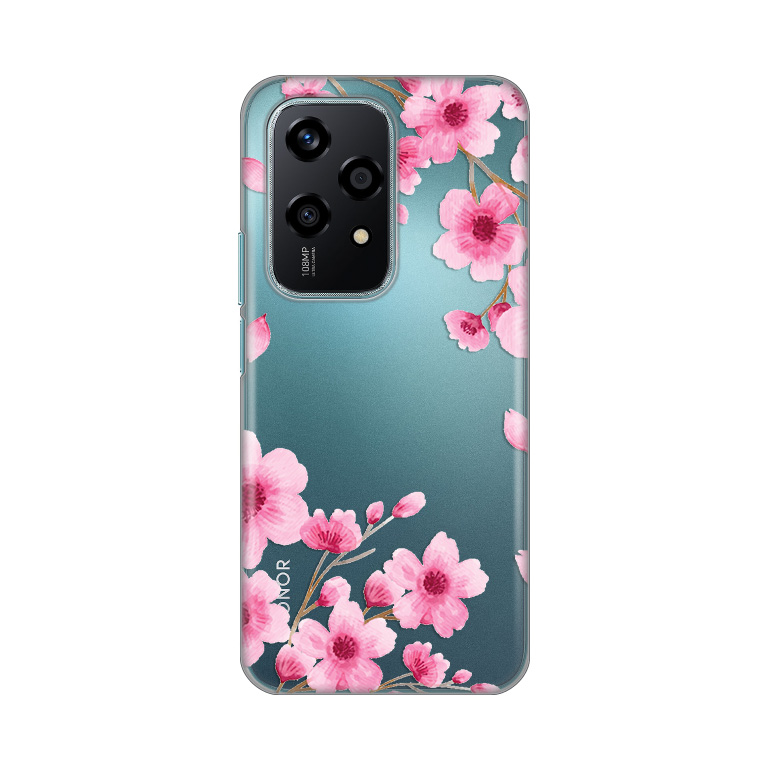 Maska Silikonska Print Skin za Honor 200 Lite Rose Flowers