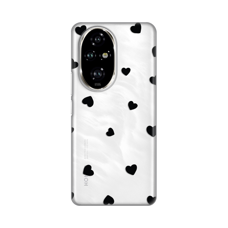 Maska Silikonska Print Skin za Honor 200 Pro Hearts