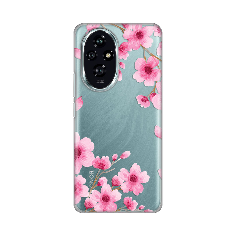 Maska Silikonska Print Skin za Honor 200 Rose Flowers