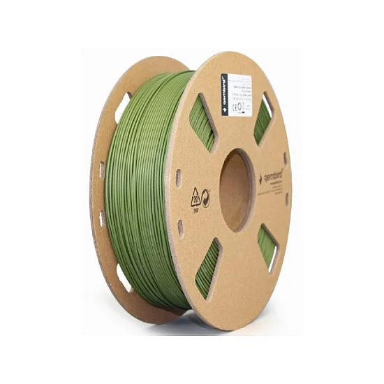 GEMBIRD 3DP-PLA-01-MTMG MAT PLA FILAMENT ZA 3D STAMPAC 1.75MM, KOTUR 1KG, MILITARY GREEN CENA
