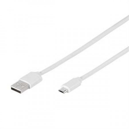 Kabl USB 2.0 A-B(micro) MM Vivanco 1m, beli ( 25711 )