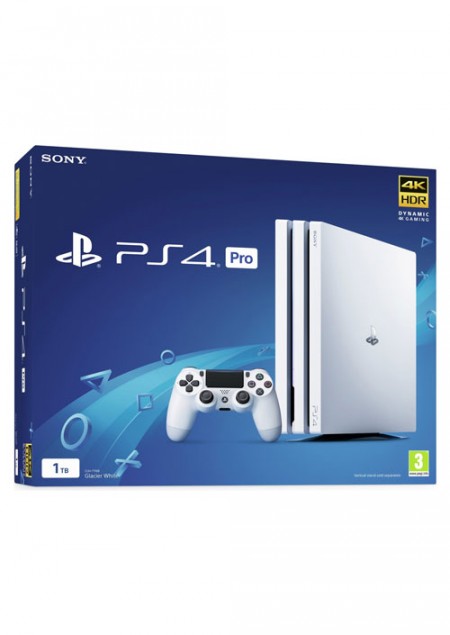 PlayStation PS4 1TB Pro-B White ( CUH-7116B B02Y )