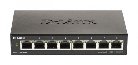 D-Link switch web upravljivi DGS-1100-08V2E