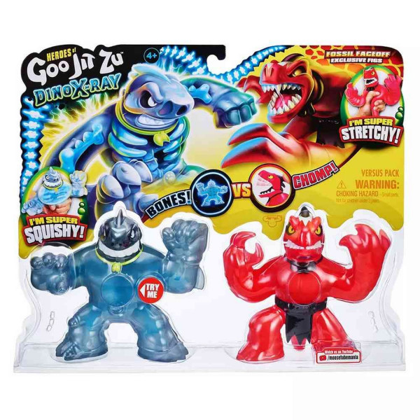 Goo jit zu dino x ray versus pack