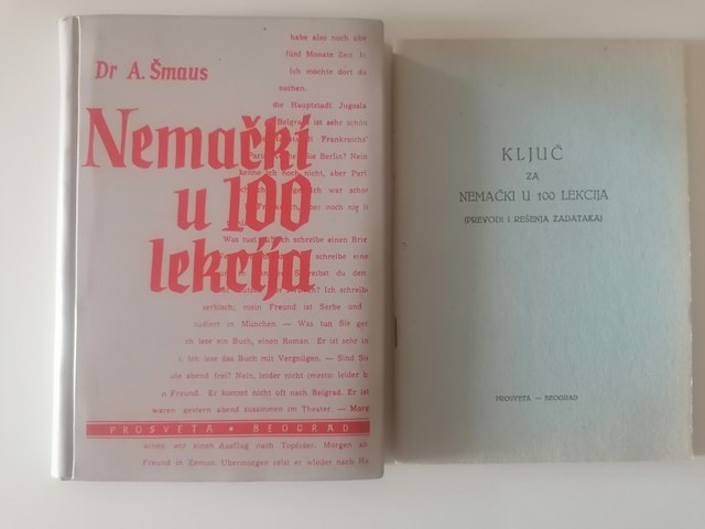 Nemački u 100 lekcija + ključ ŠMAUS