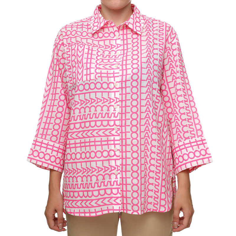 Ženska košulja Lola Oversized logo print shirt