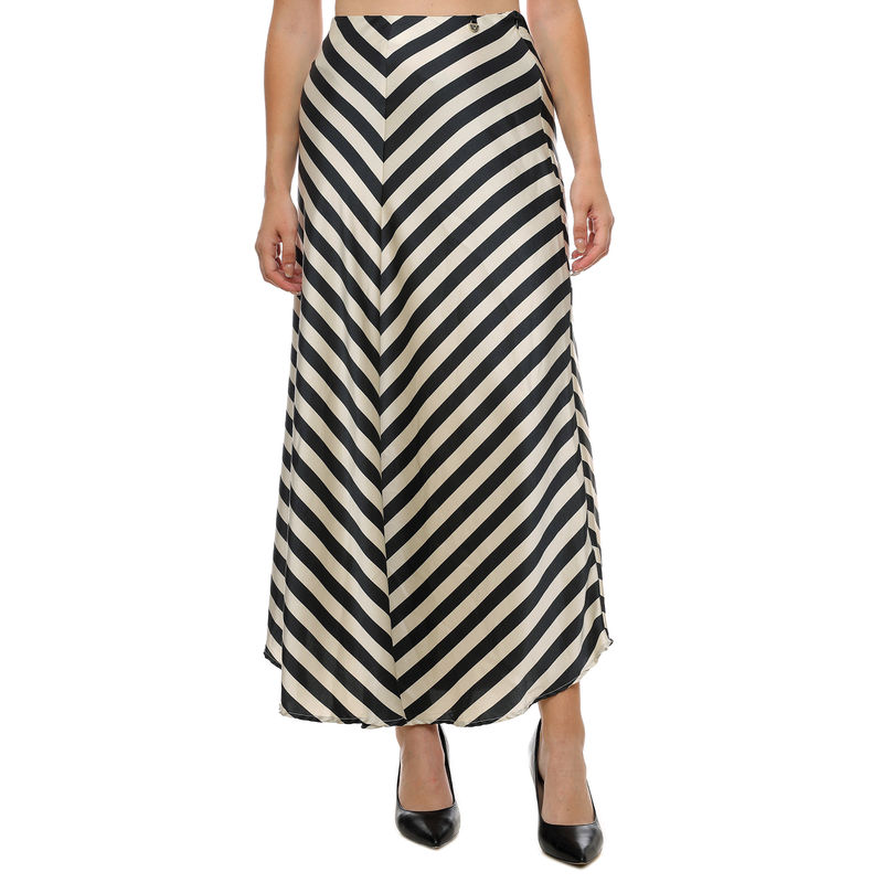 Ženska suknja Lola Two-tone bi-directional stripe skirt