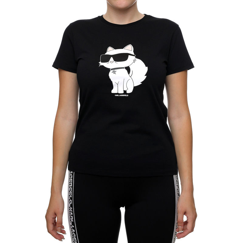 Ženska majica Karl Lagerfeld Ikonik 2.0 Choupette T-Shirt