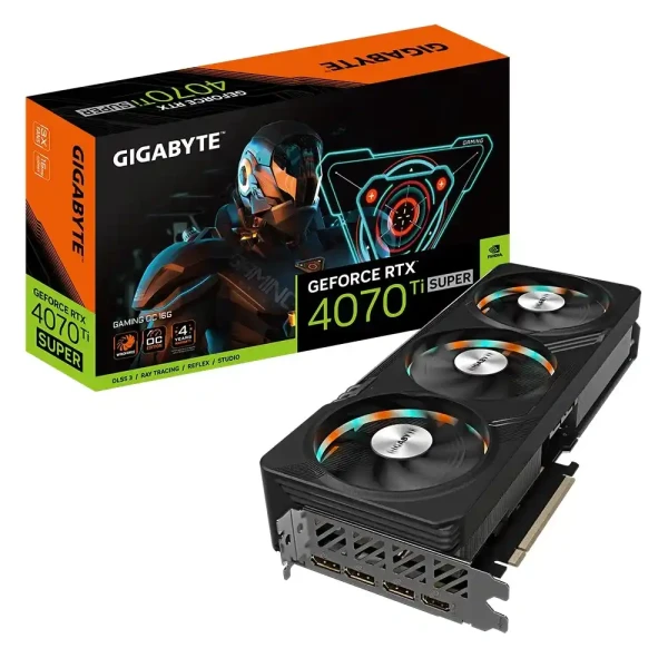 Grafička karta Gigabyte GeForce RTX 4070 Ti Super Gaming GV-N407TSGAMING OC-16GD