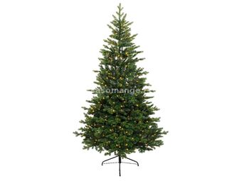 DECORIS Novogodišnja jelka sa LED lampicama 240 cm 699543