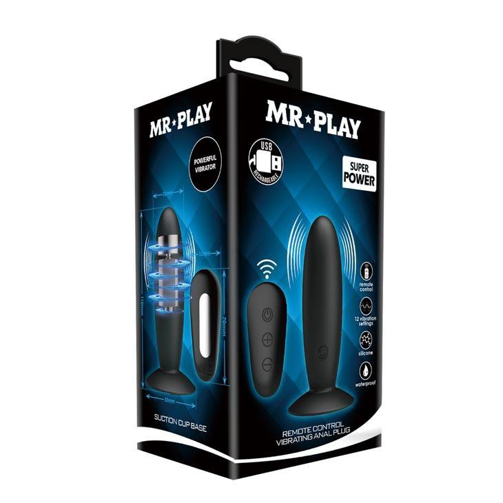 MR Play Vibro Plug Wir, 40085