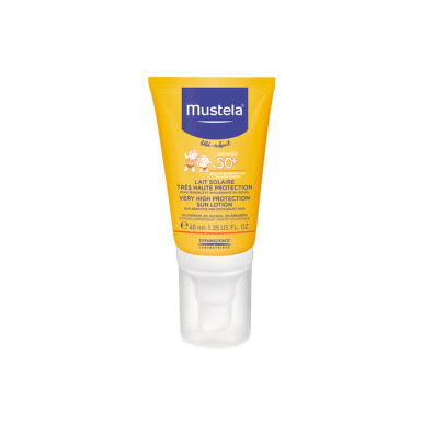 Mustela Sun krema za lice SPF 50+, 40 ml