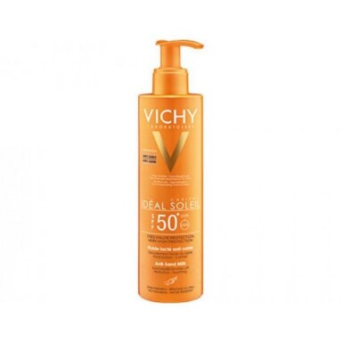 Vichy Capital Soleil Ideal Mleko protiv prilepljivanja peska na kožu SPF 50+ 200 ml