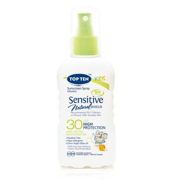 Top Ten Kids Sensitiv bio tuba SPF 30 180 ml