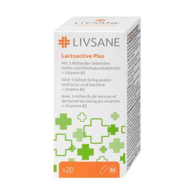 LIVSANE Lactoactive Plus 20 kapsula