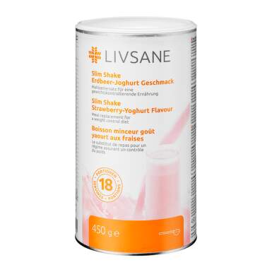 LIVSANE Slim Shake sa ukusom jagoda-jogurt 450 g