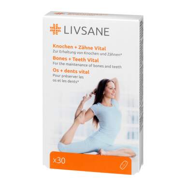 LIVSANE Vitamini za kosti i zube, 30 tableta