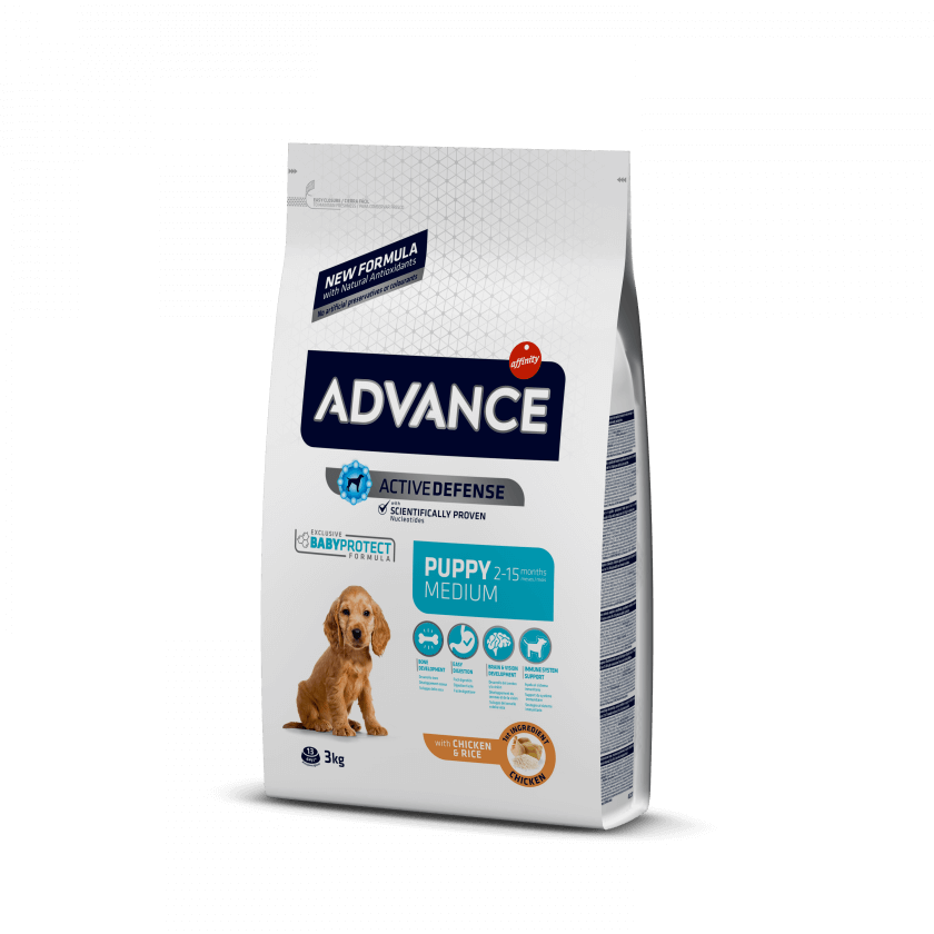 Advance dog medium junior 12kg dzak