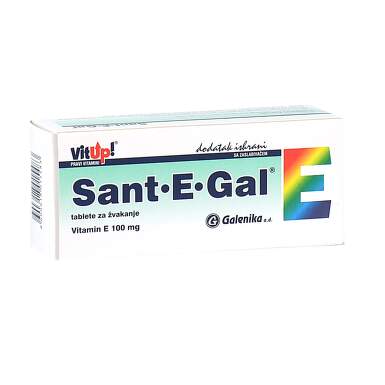 Sant-E-Gal 100 mg 30 tableta za žvakanje