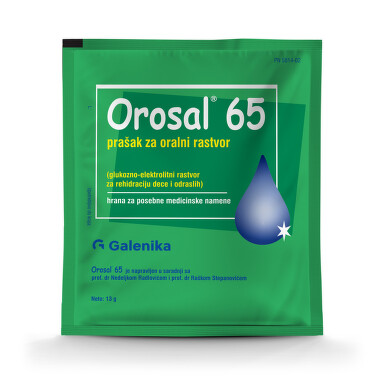 Orosal 65 prašak za oralni rastvor 13 g