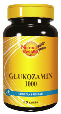 Natural Wealth Glukozamin 1000 mg 60 kapsula