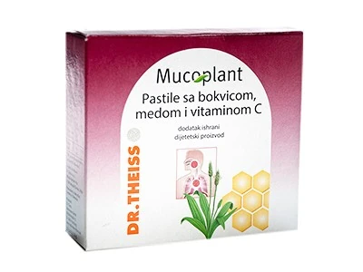 Dr.Theiss Mucoplant pastile bokvica sa vit.C 20 pastila