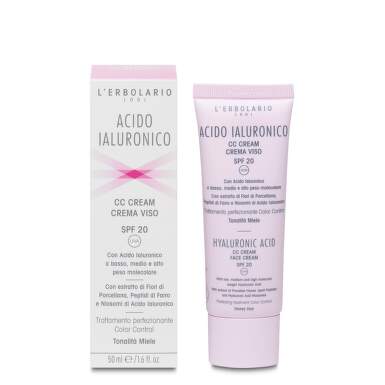 Lerbolario CC krema za lice - Med Acido Ialuronico 50 ml