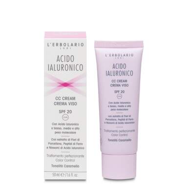 Lerbolario CC krema za lice - Karamel Acido Ialuronico 50 ml