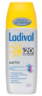 Ladival Transparent Sprej SPF 20 150 ml