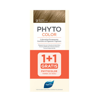 Phytocolor 9 Blond Très Clair 1+1 gratis