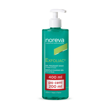 Noreva Exfoliac Pročišćavajući gel, 400 ml PROMO