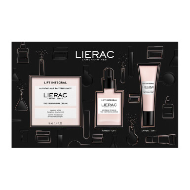 Lierac Set Lift Integral Dnevna krema, 50 ml + Serum, 15 ml + Krema za zonu oko očiju GRATIS