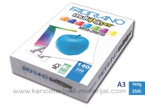 FABRIANO Multipaper A3 papir 140g, 250 lista