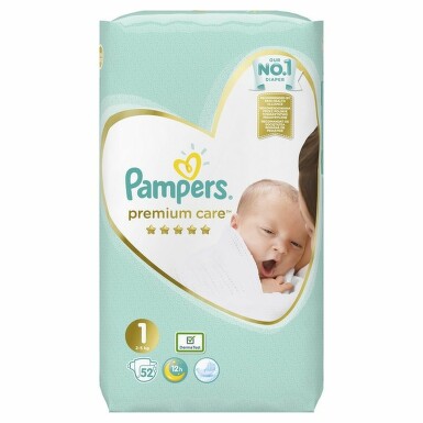 Pampers pelene Premium Care 1 VP 52 komada New