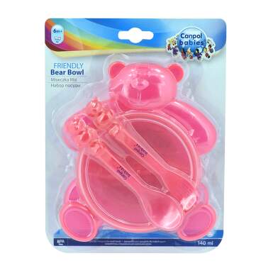 Canpol set Happy Bear 140 ml